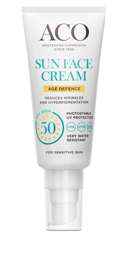ACO Sun Face Cream Age Defence SPF50