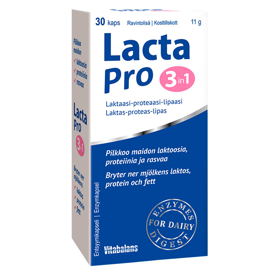 Lacta Pro 30 kaps – Apteekkiplus.fi