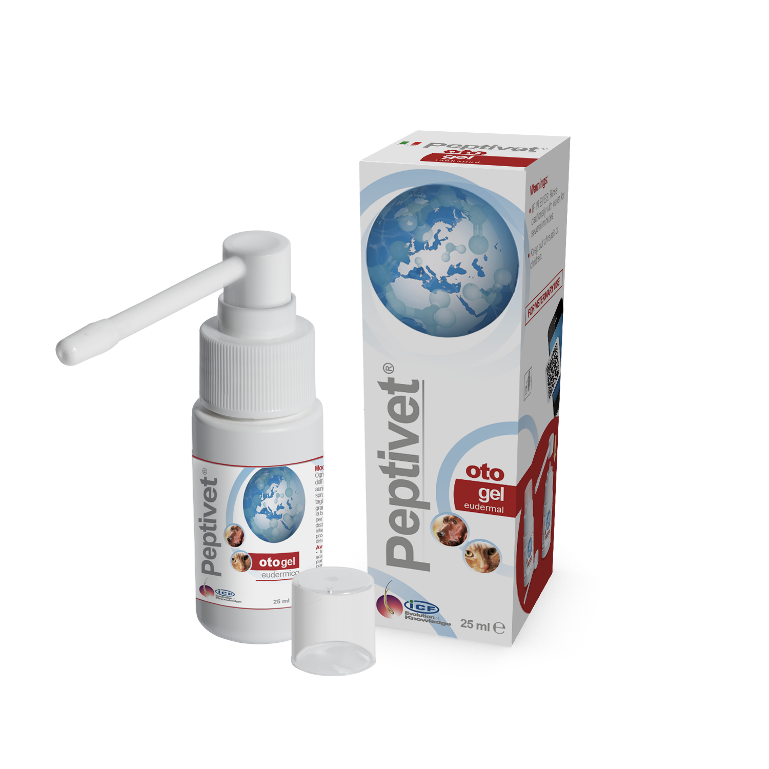 Peptive Otogel -Korvageeli koirille ja kissoille 25 ml – Apteekkiplus.fi