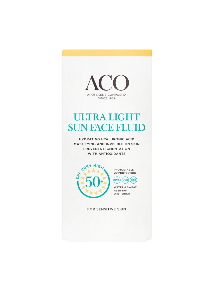ACO Sun Ultra-Light Face Fluid SPF50+