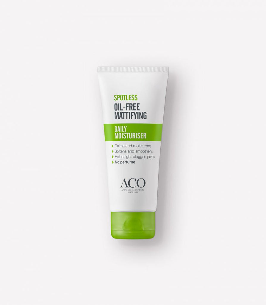 ACO Spotless Mattifying Moisturiser -kosteuttava geelivoide