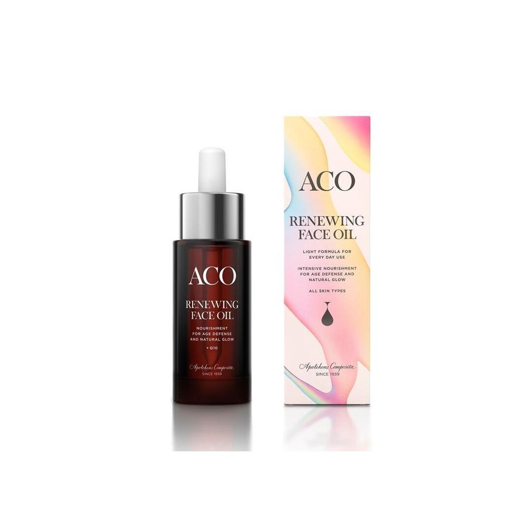 ACO Renewing Face Oil kasvooljy Apteekkiplus.fi