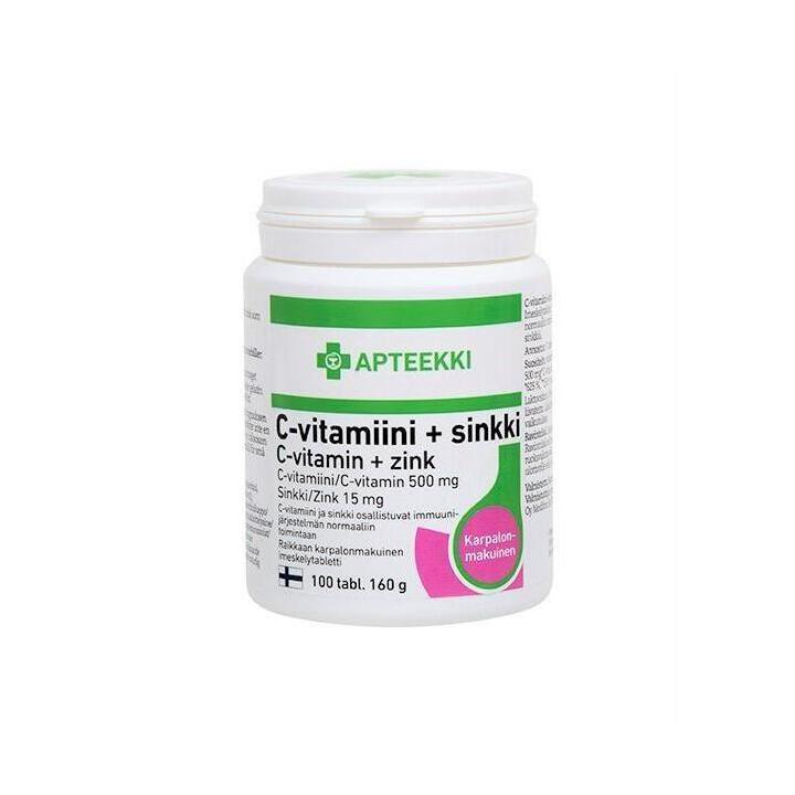 Apteekki C-vitamiini + sinkki