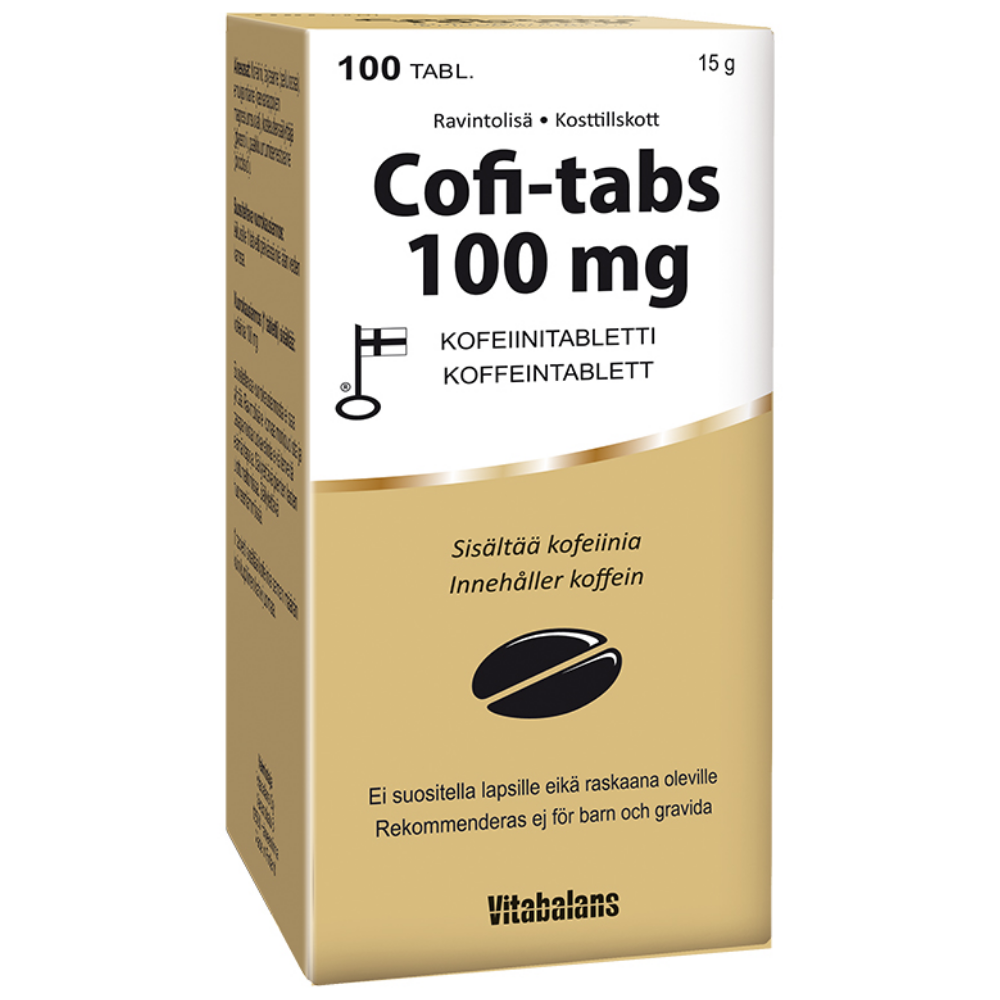 Cofi-tabs 100 mg – Apteekkiplus.fi