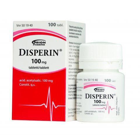 Disperin 100 mg tabletti