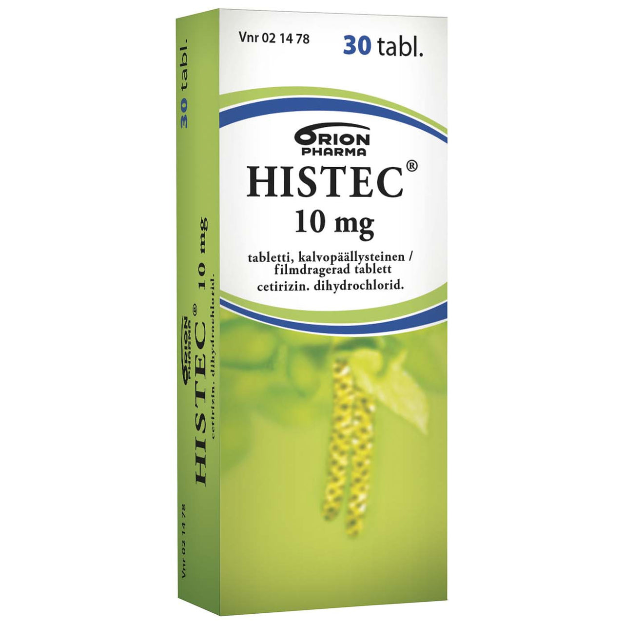 Histec 10 mg allergialääke - nopea vaikutus – Apteekkiplus.fi