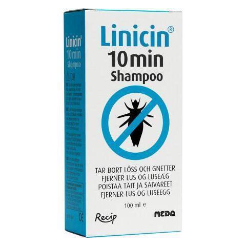 LINICIN PLUS SHAMPOO 10 MIN 100 ml – Apteekkiplus.fi